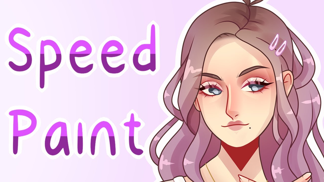 Speedpaint 004 - Plumbella (Fan Art) - YouTube