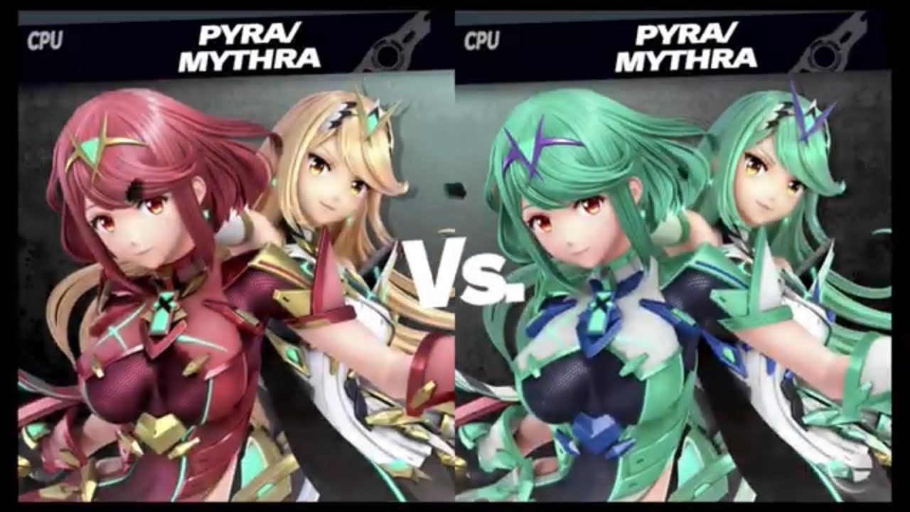 Super Smash Bros. Ultimate - Pyra/Mythra VS Pneuma - YouTube
