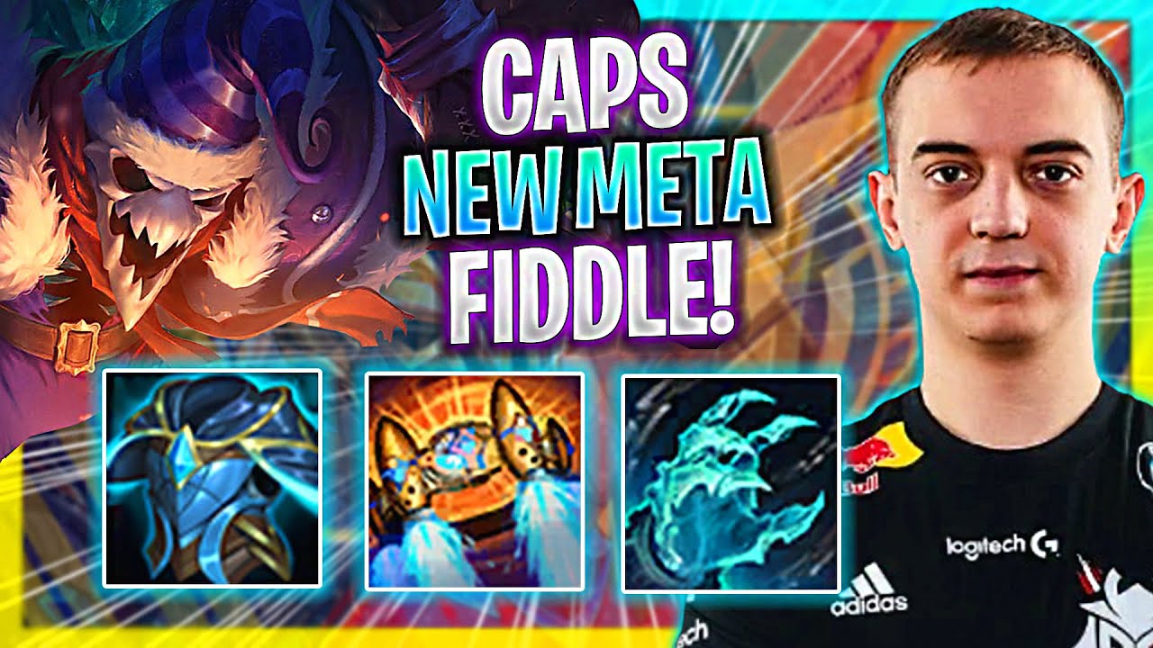 CAPS TRIES NEW META FIDDLESTICKS! | G2 Caps Plays Fiddlesticks Mid vs ...