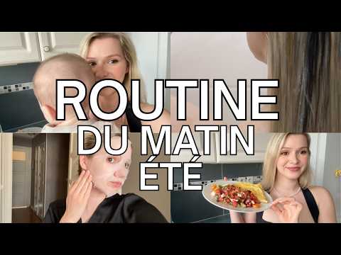 MA ROUTINE DU MATIN EN ÉTÉ 💓