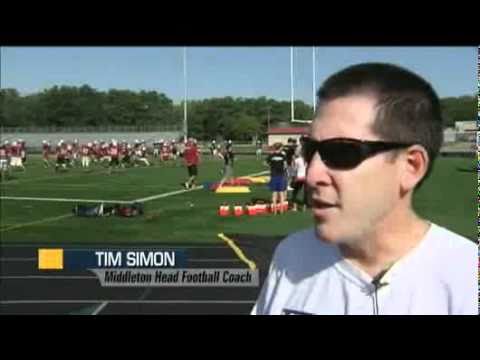 Middleton High School Football Team Gears Up For Rival - YouTube