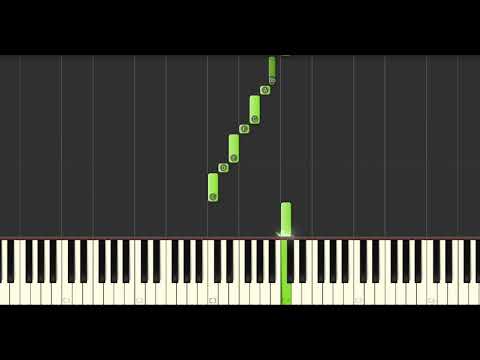 Cartoon cat song on piano (EASY) - YouTube
