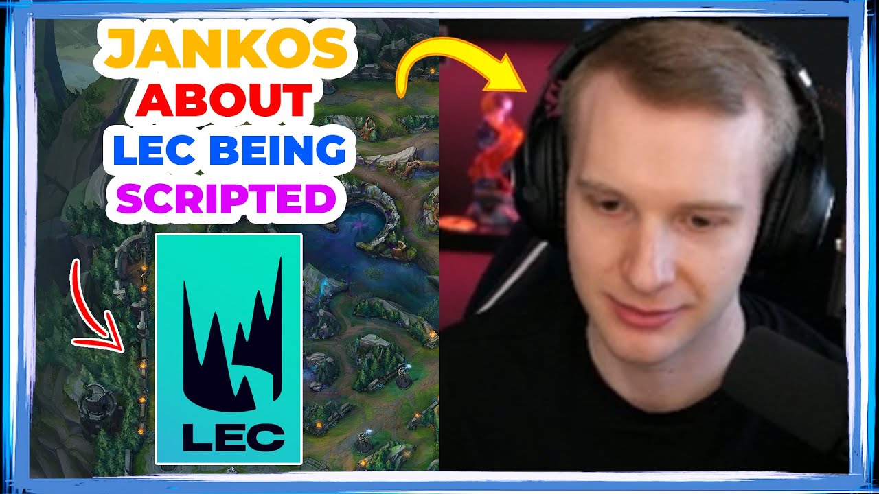 Jankos About LEC Being SCRIPTED 👀 - YouTube