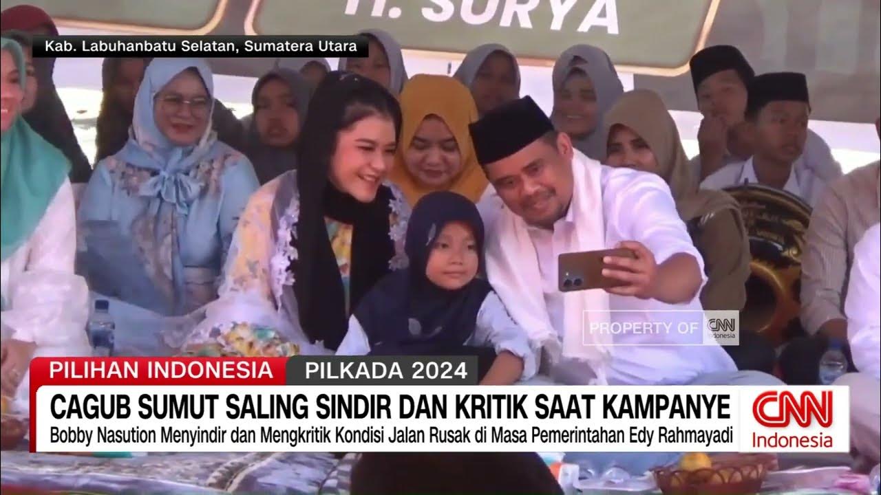 Cagub Sumut Saling Sindir Dan Kritik Saat Kampanye - YouTube