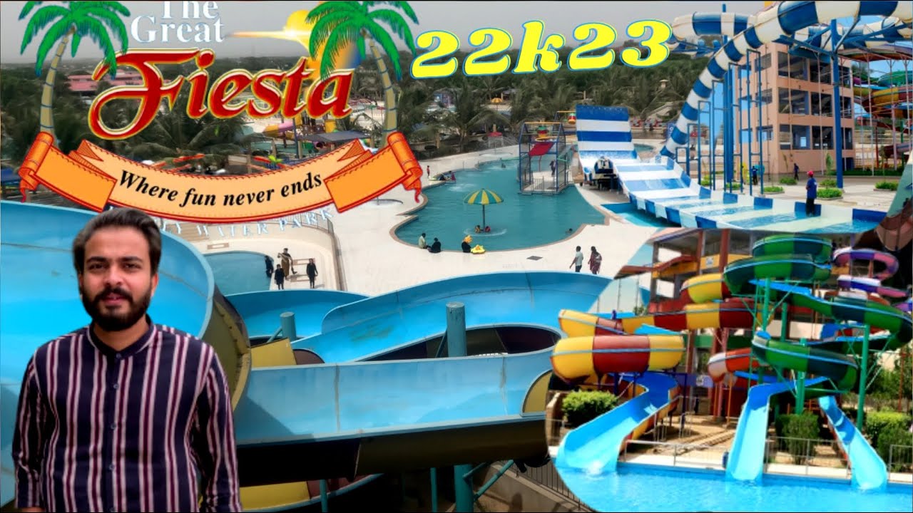Fiesta Family Water Park Karachi 2023 | New Slides | Pakistan's Best ...