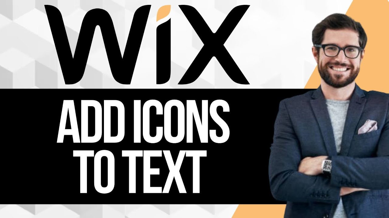 How to Add Icons to Text on Wix - YouTube