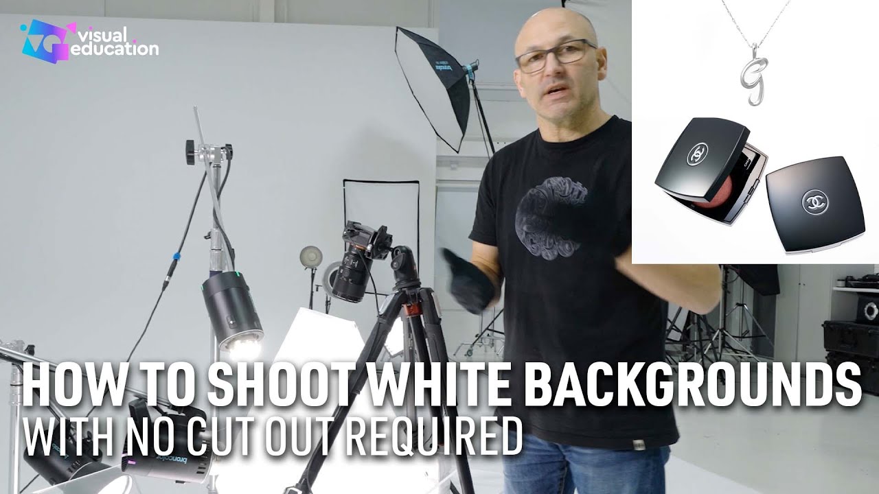 How to Shoot Perfect White Backgrounds – No Cut-Out Needed! - YouTube