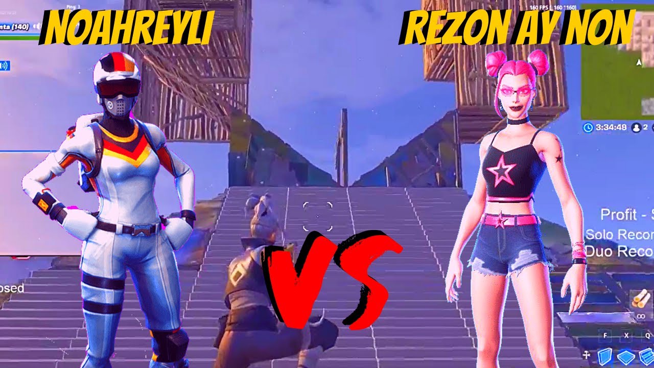 Bl Noahreyli Vs Rezon Ay Non (Best Fighters Head To Head) - Fortnite ...