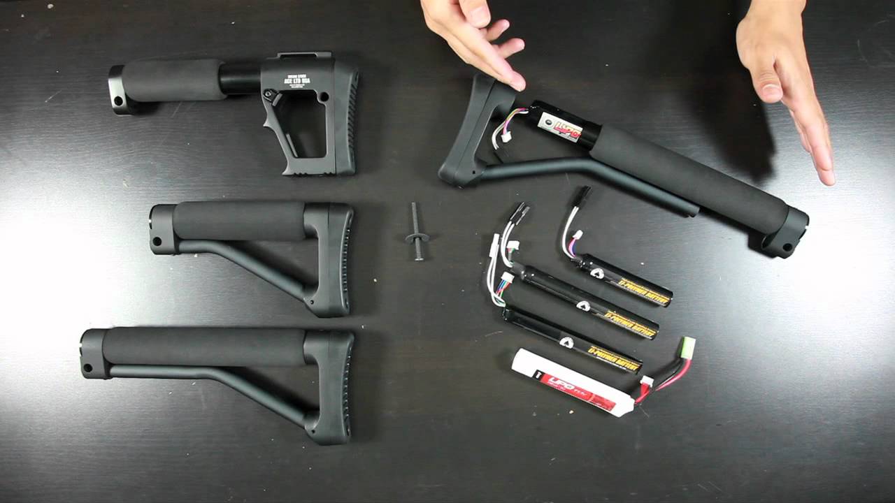 JagTV - Madbull Airsoft ACE Stocks - YouTube