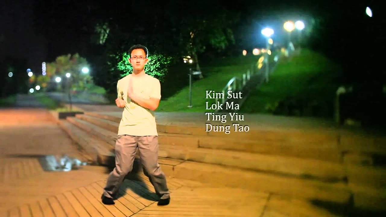 Leung Sheung Wing Chun Singapore - Siu Nim Tao demo - YouTube