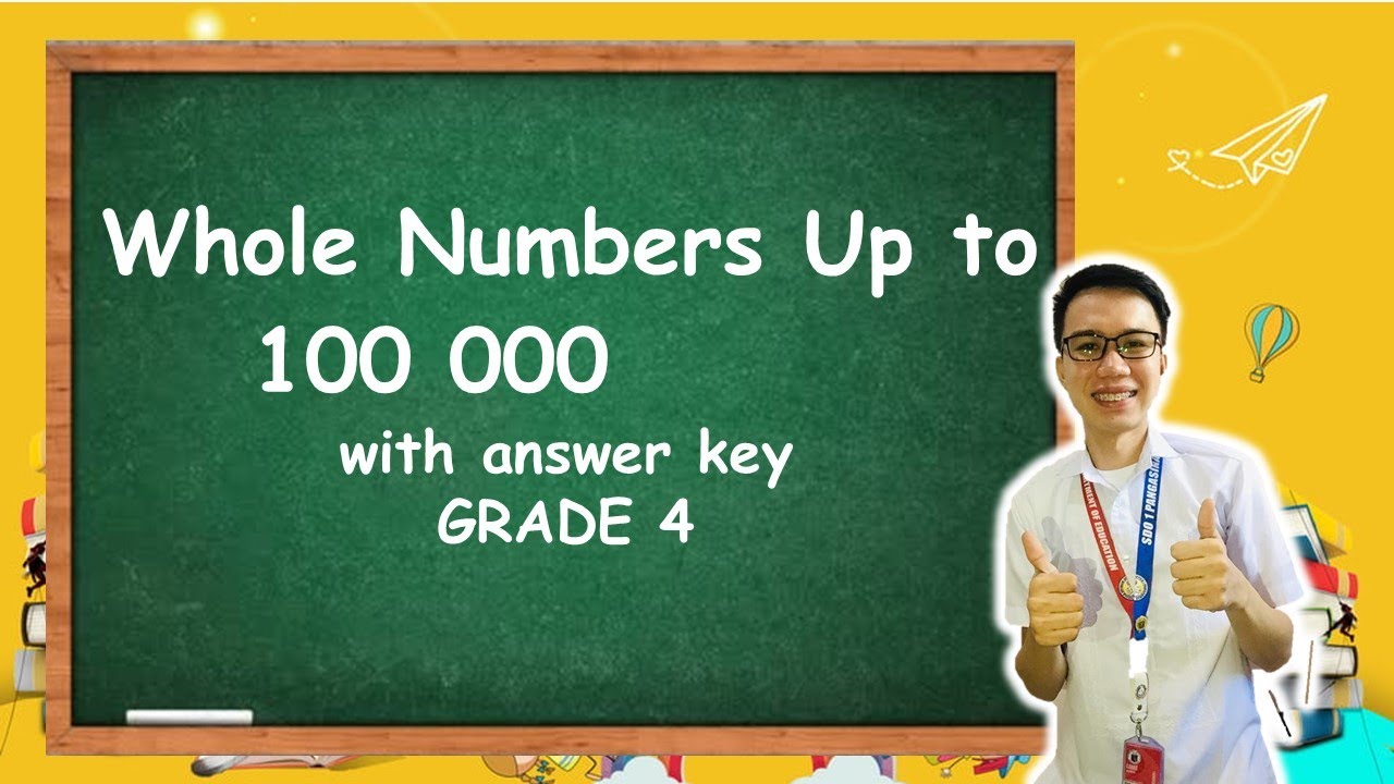 MATH 4 Quarter 1 Week 1: Whole Numbers Up to 100 000 | with answer key ...