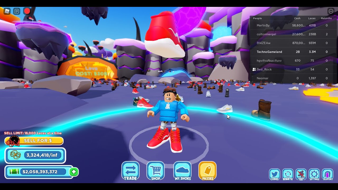 ROBLOX SHOE SIMULATOR 👟 - YouTube