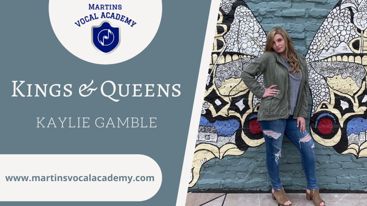 Kings and Queens Cover by Kaylie Gamble - YouTube