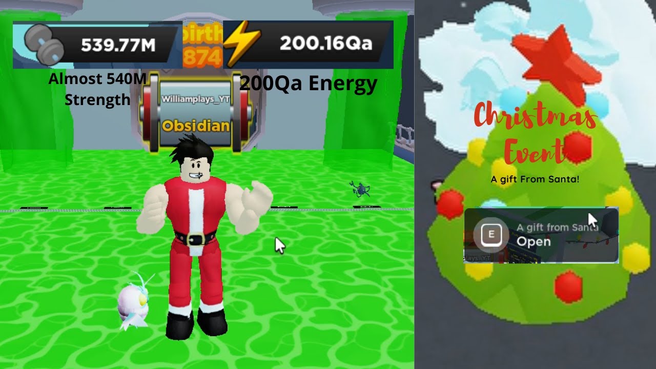 Wow! - Got 200Qa Energy and Insane 539M Strength!! - Roblox Strongman ...