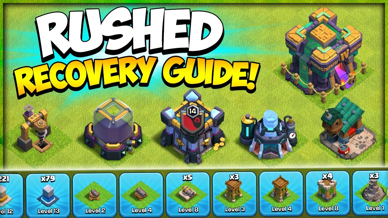 The Ultimate Rushed Base Recovery Guide in Clash of Clans - YouTube