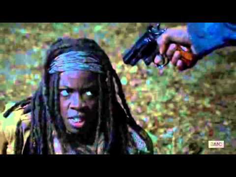Rick Grimes Bites off Neck - The Walking Dead - YouTube