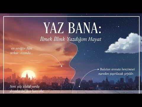 Yaz bana. Memleket karışmış, Tuttuğun takım maçı kaybetmiş... Muhakkak yaz.