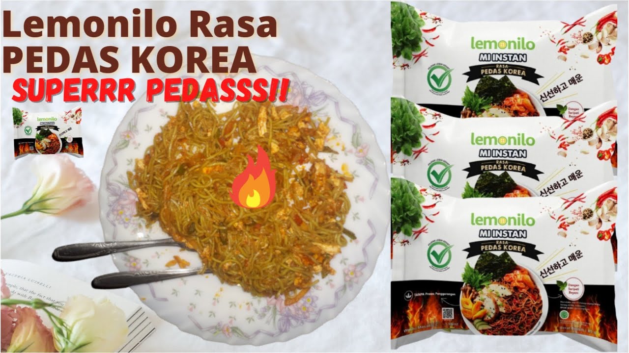 LEMONILO MIE INSTAN ALAMI RASA PEDAS KOREA | LEMONILO PEDAS KOREA ...