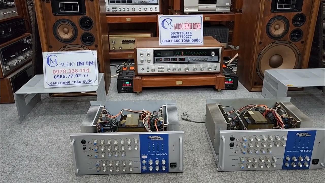 Amply Karraoke JARGUAR PA 506G Hàng Bãi Hàn _ Vang liền Bản Cao Nhất Rất Đẹp - YouTube