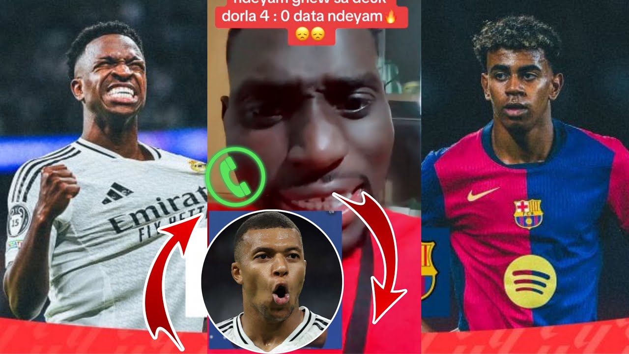 C’est triste 😢 Adamo real madrid vs barcelona 4:0 Mbappé Khamoul Dara😱😱 ...