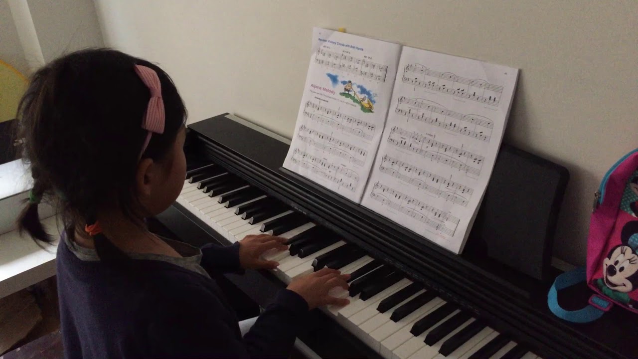 Alpine Melody Piano Alfred level 2 & 3 - YouTube