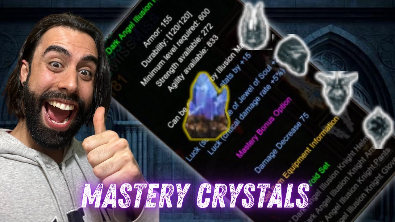 ( MU Premium Pass ) EVOLUCIONA tus SETS sin GASTAR NADA de RUUD | Mastery Crystals | Mu Online ...