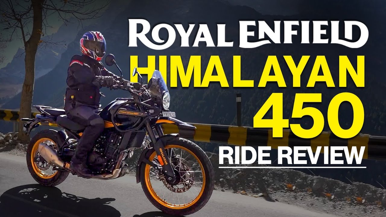 Royal Enfield HIMALAYAN 450 Ride Review | Performance and Ride ...