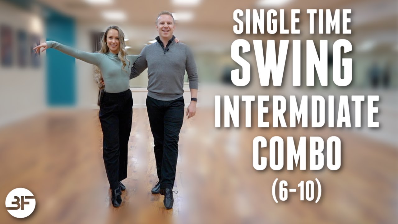 Single Time Swing Moves | Swing/Jitterbug Combo (6-10) - YouTube