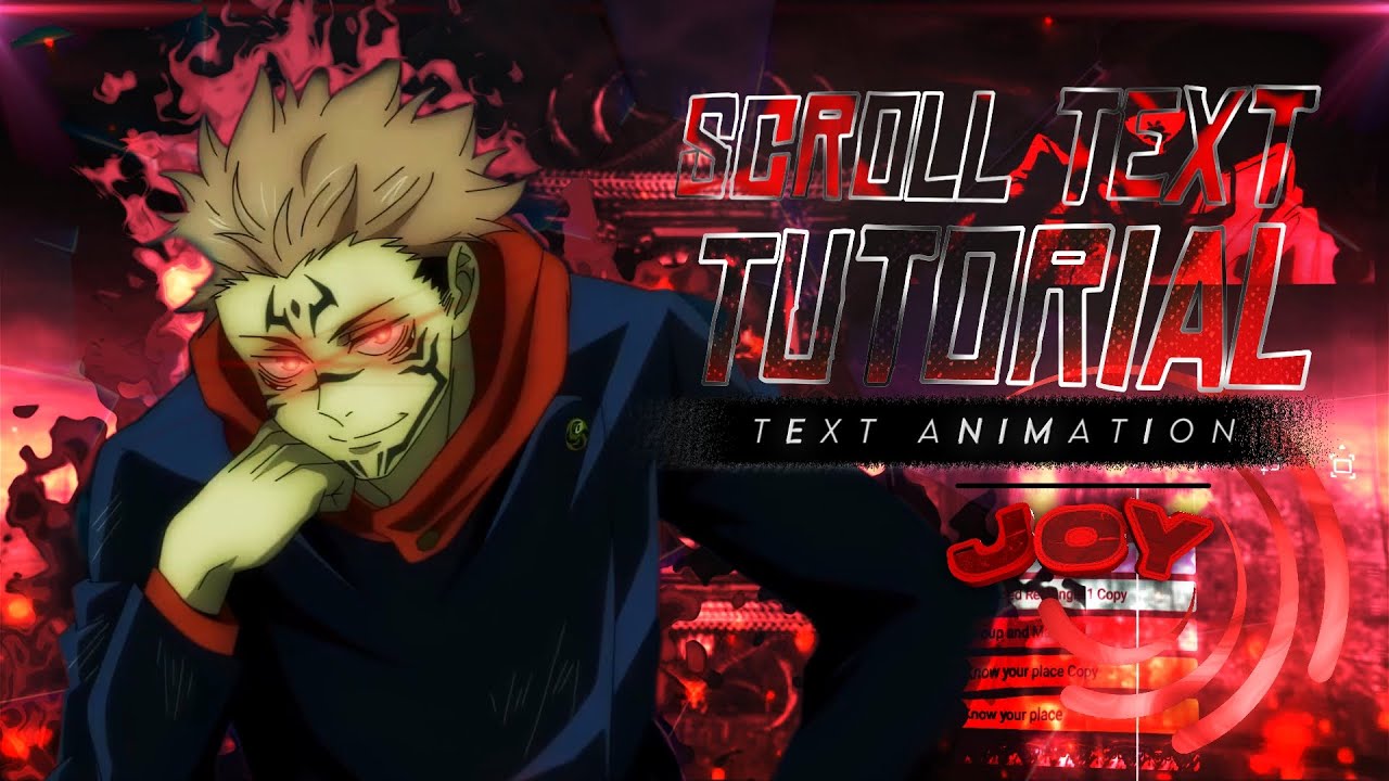 How to make scroll text animation like me ? Alight motion easy tutorial ...