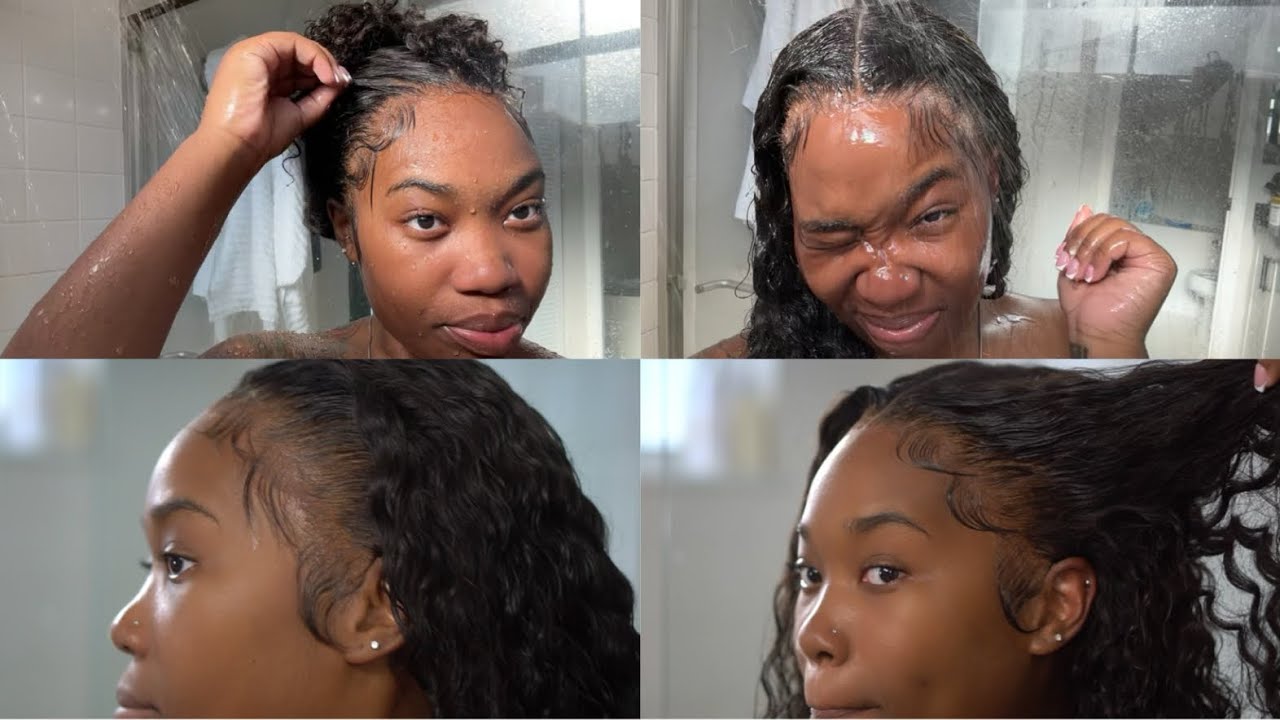 HOW TO TOUCH UP YOUR WIG IF YOU GET WET | WIG MAINTENANCE STEP BY STEP ...