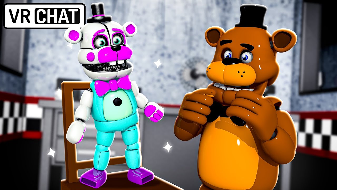 Freddy MEETS Helpy in VRCHAT - YouTube