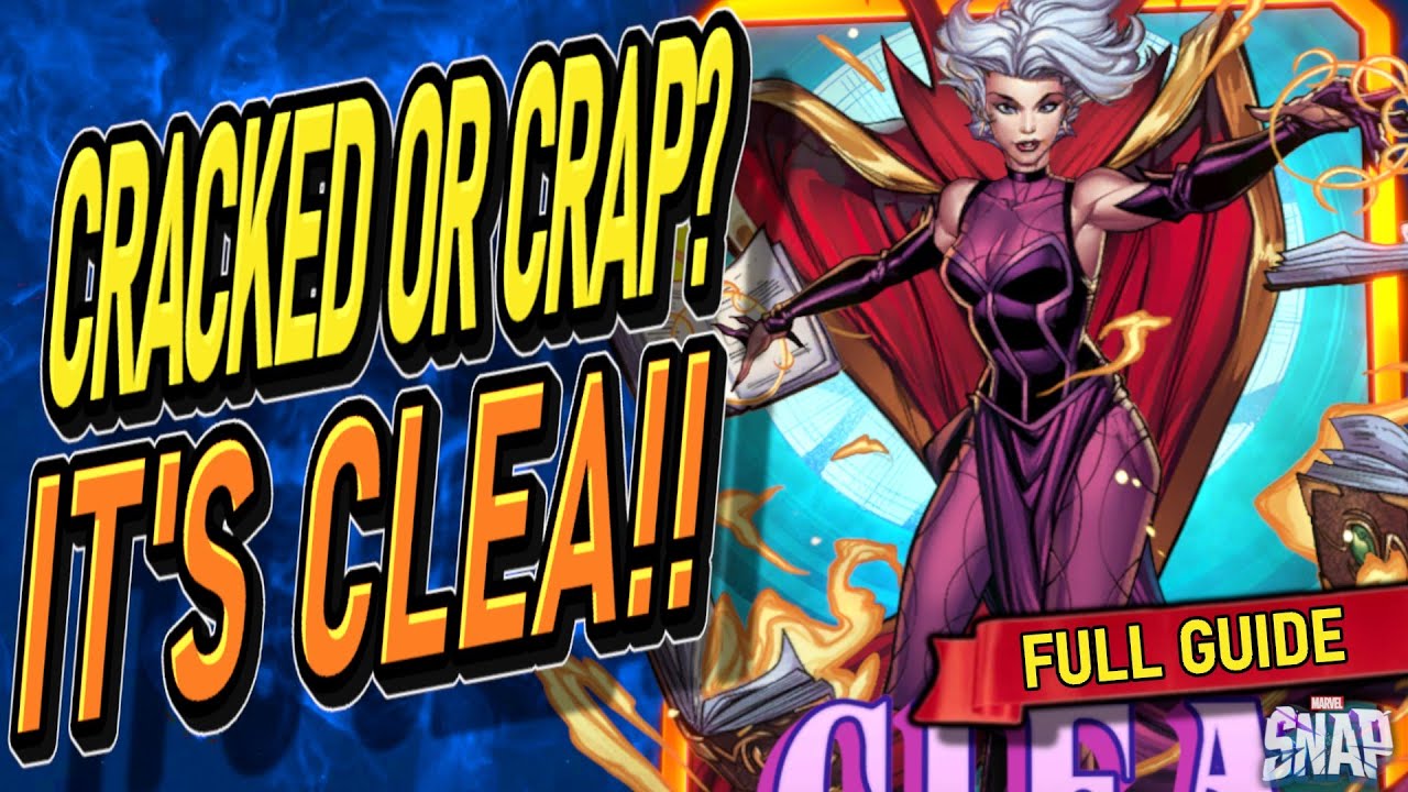 Clea is NEW to Snap but is she CRACKED or CRAP? - YouTube