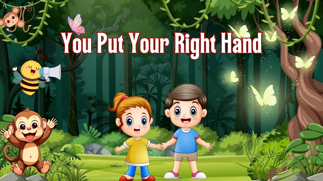 " Musical Magic: You Put Your Right Hand "| Best Nursery Rhymes For ...
