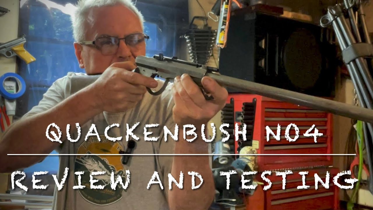 Quackenbush no4 22 air rifle review and chronograph testing. What an ...