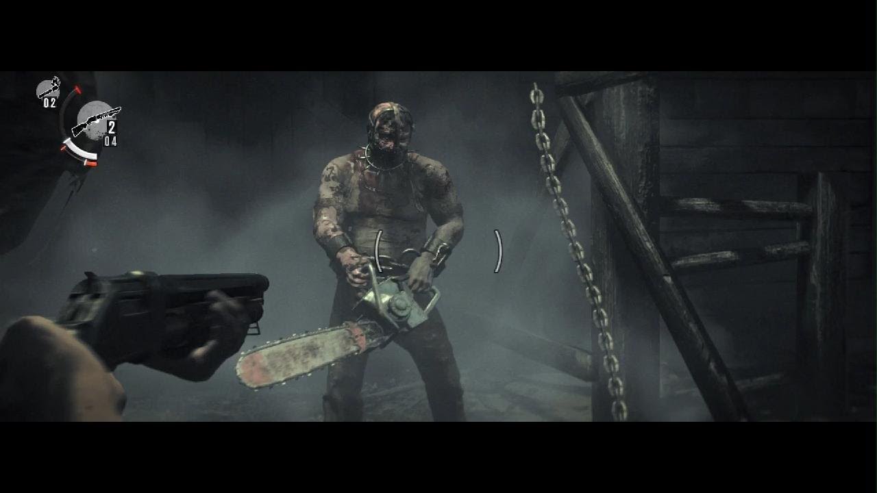 The Evil Within Sadist(1) Boss Fight - YouTube