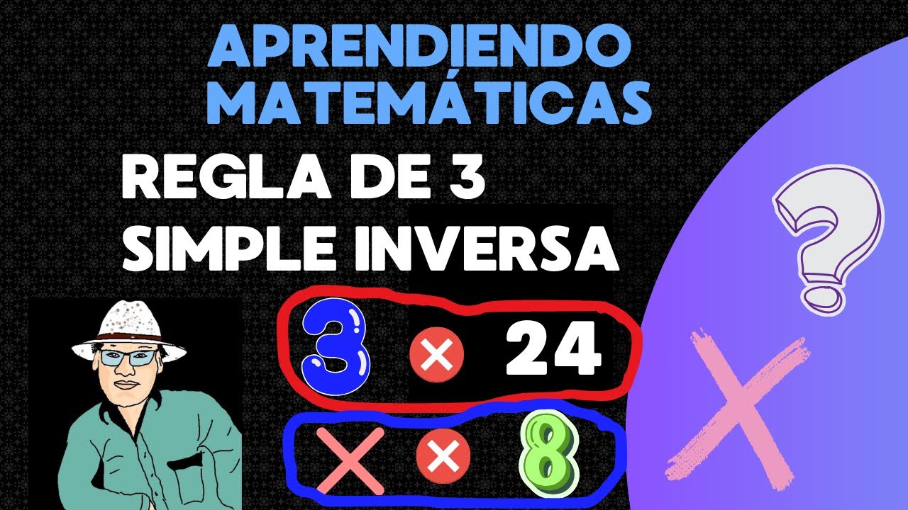 Regla de 3 simple inversa 🤵 - YouTube