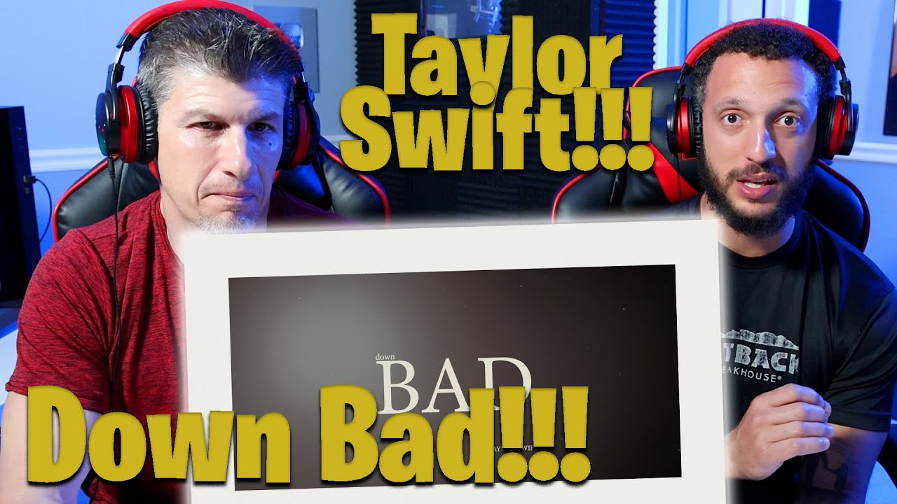 Taylor Swift - Down Bad (Official Lyric Video) REACTION!!! - YouTube