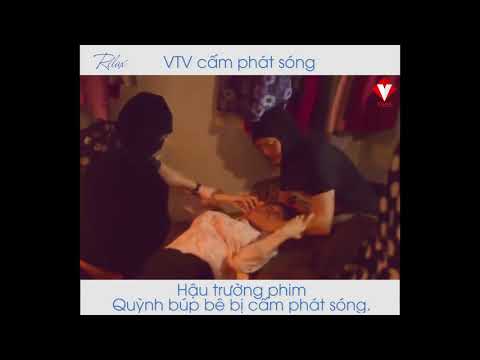 Khi đoàn làm phim nghe tin Quỳnh Búp Bê bị cấm phát sóng.