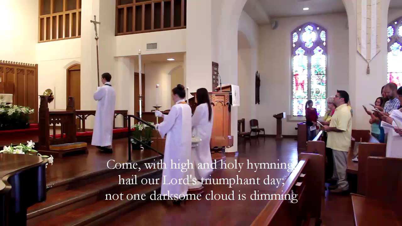 Easter 2014 Festival Worship: Processional Hymn - YouTube