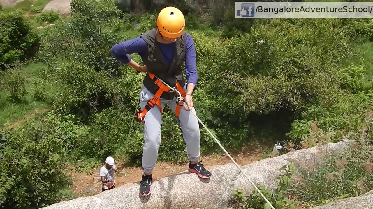 Rappelling Training in Bangalore - YouTube