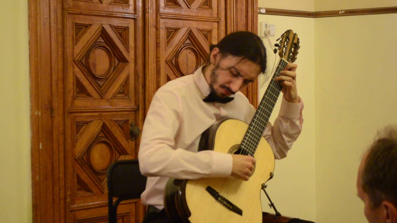 Daniil Buchka plays Joaquín Rodrigo "Passacaglia" (Tres piezas ...