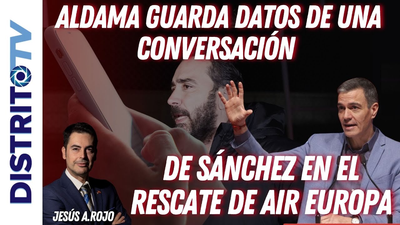 Jesús Á.Rojo: 🔴ALDAMA GUARDA DATOS DEMOLEDORES DE SÁNCHEZ🔴 SOBRE EL ...