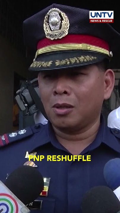5 officials get new assignments in the latest PNP revamp - YouTube