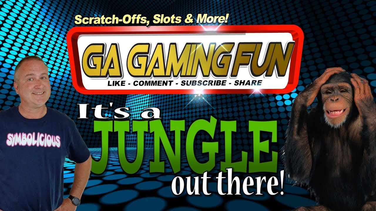 Monkey Nudge Slot & 5 GA Lottery 7 Times Lucky Tickets! - YouTube