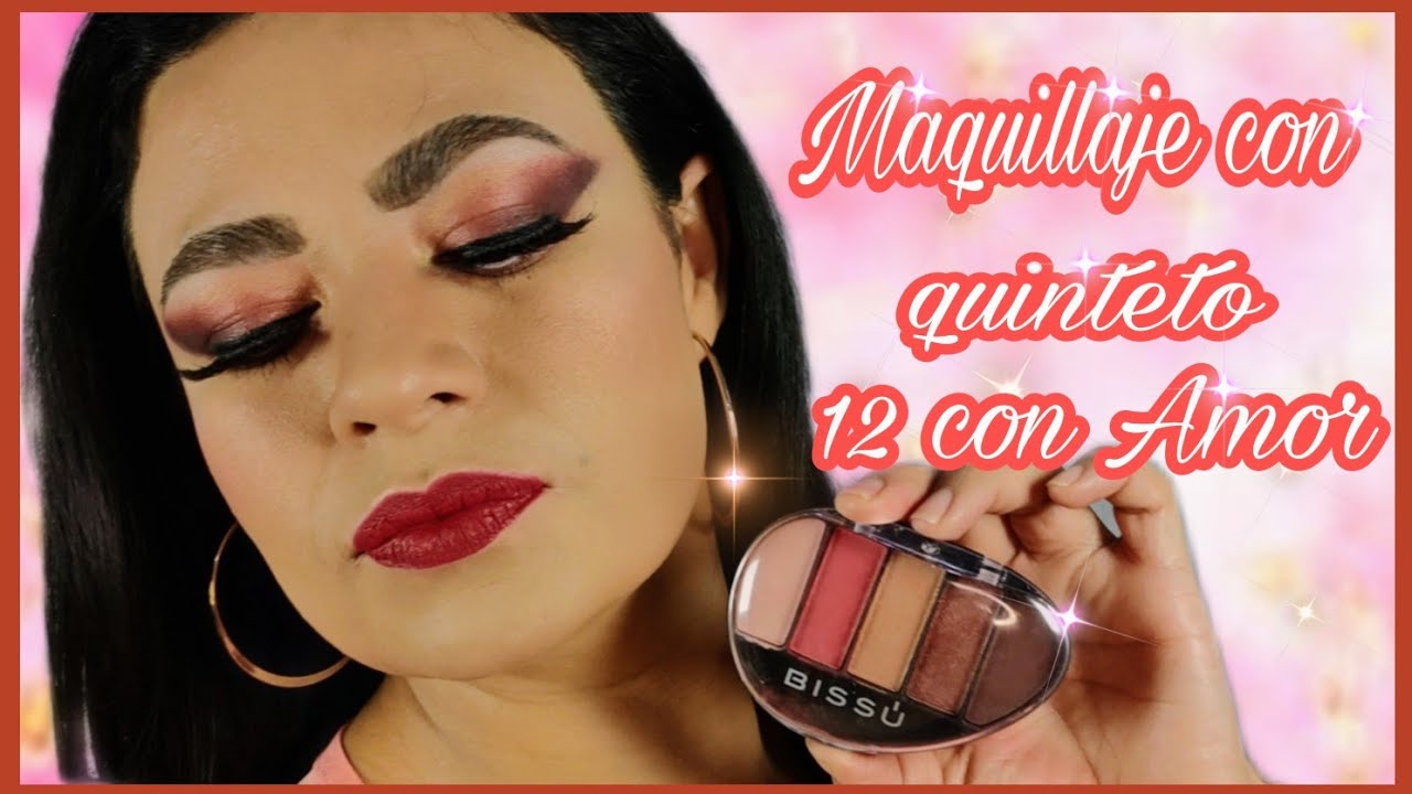 MAQUILLAJE CON QUINTETO BISSÚ 12 CON AMOR 😍😍#makeup #bissu # ...