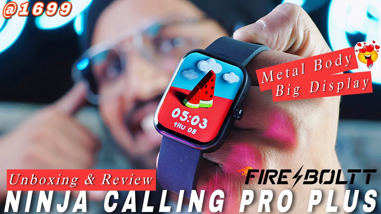 Fire Boltt Ninja Calling Pro Plus - Review || Loaded With The Features ...