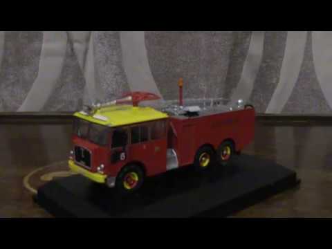 Oxford Diecast 76TN003 Thornycroft Nubian Fire Truck Bristol Airport (1 ...
