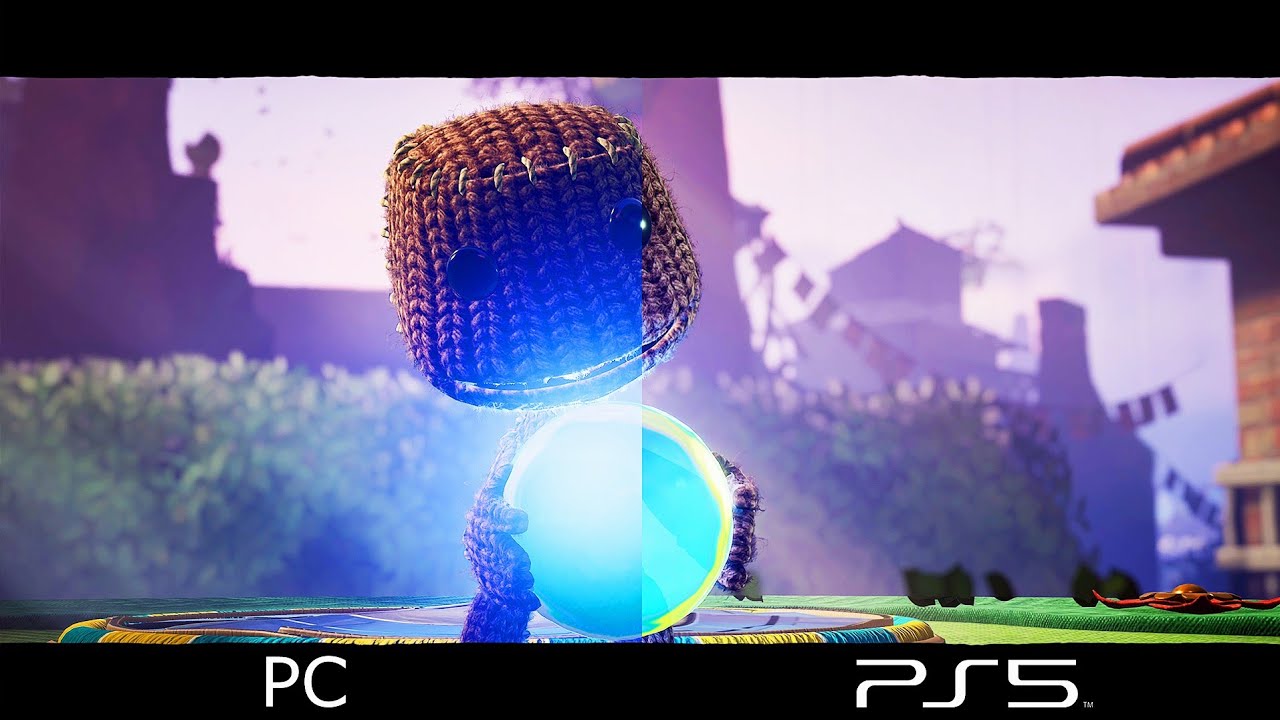 Sackboy A Big Adventure | PC vs PS5 Comparison - YouTube