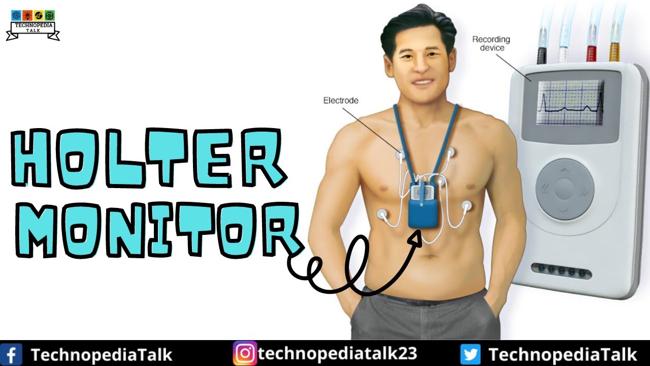 Holter Monitor || ECG and Holter Monitor || Technopedia talk - YouTube