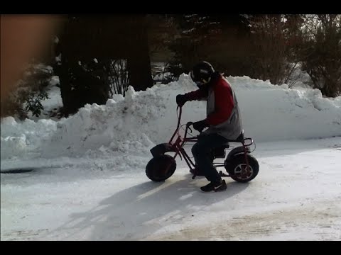 KID CRASHES ON MINI BIKE!! - YouTube